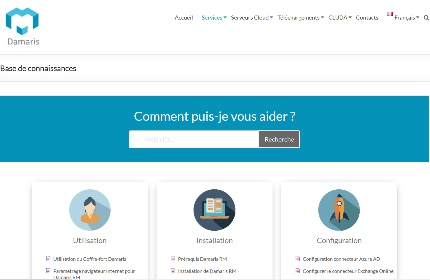 Portail Client Damaris - Damaris Groupe